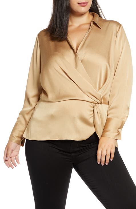 Satin Plus-Size Blouses | Nordstrom