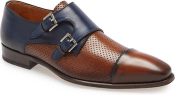 Mezlan Saber Double Monk Strap Shoe (Men) | Nordstrom