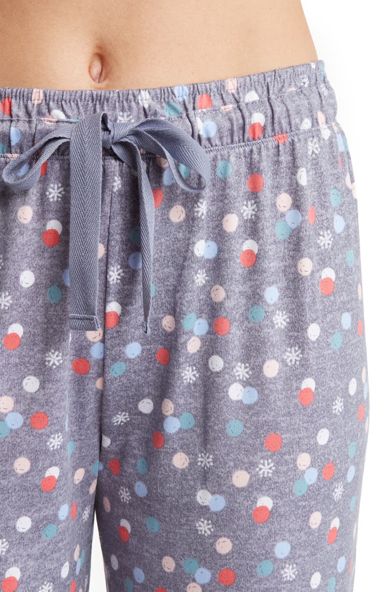 JACLYN Yummy Holiday 2-Piece Pajama Set | Nordstromrack