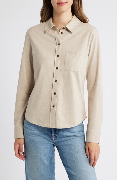 Women's Beige Blouses | Nordstrom