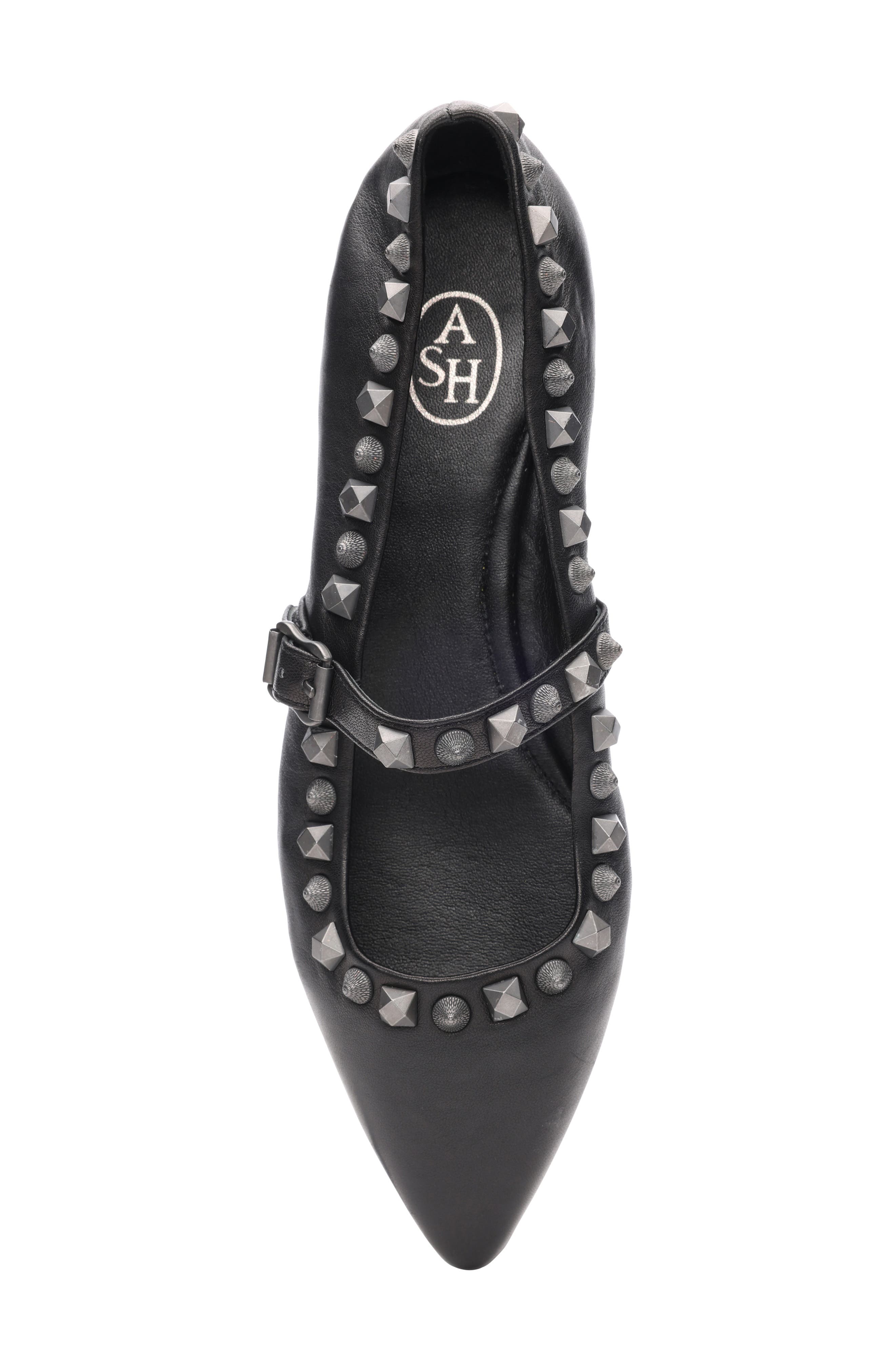 Ash Beatnik Studded Mary Jane Flat (Women) | Nordstromrack