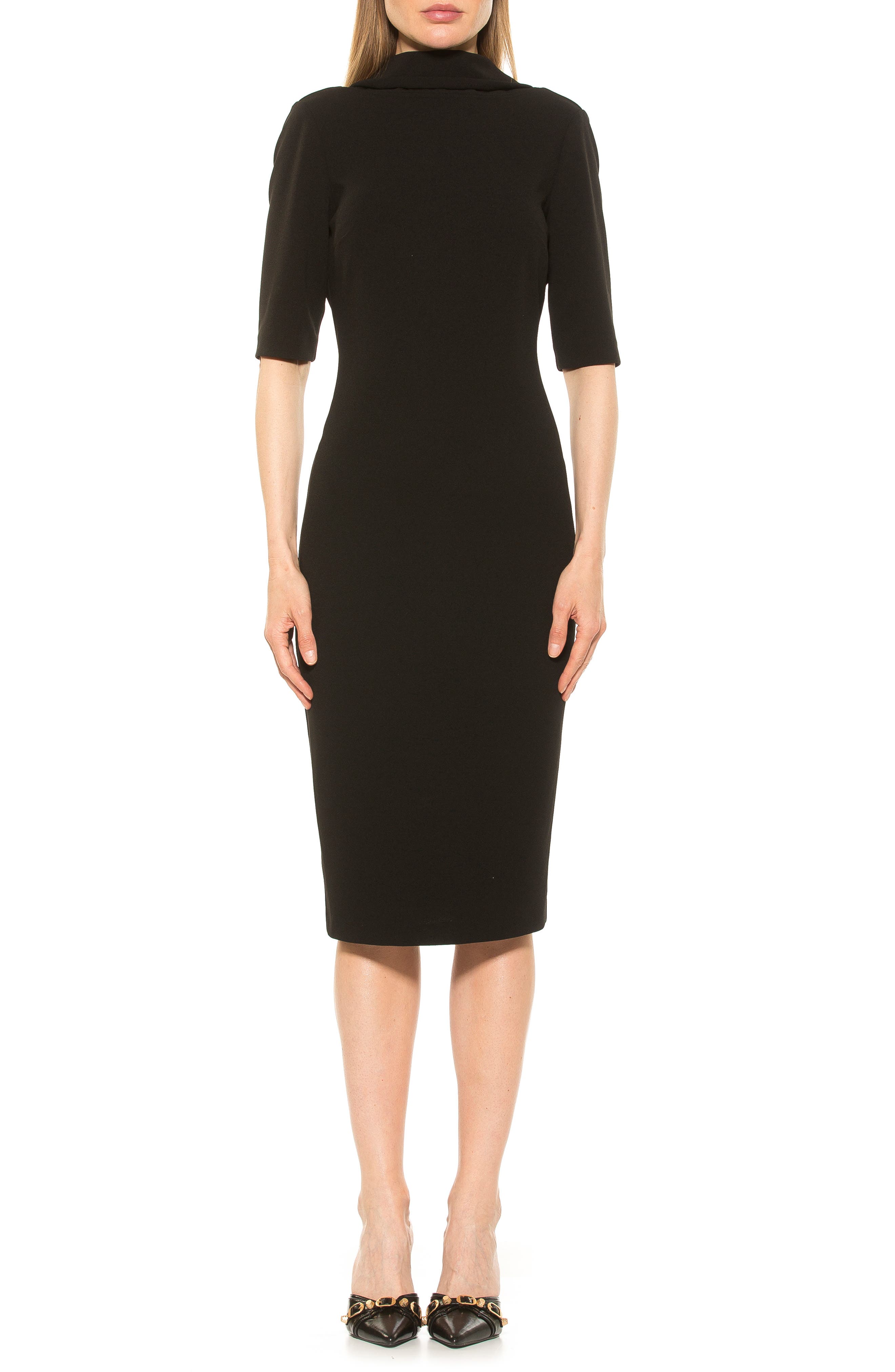 Alexia Admor Rita Retro Turtleneck Dress | Nordstromrack