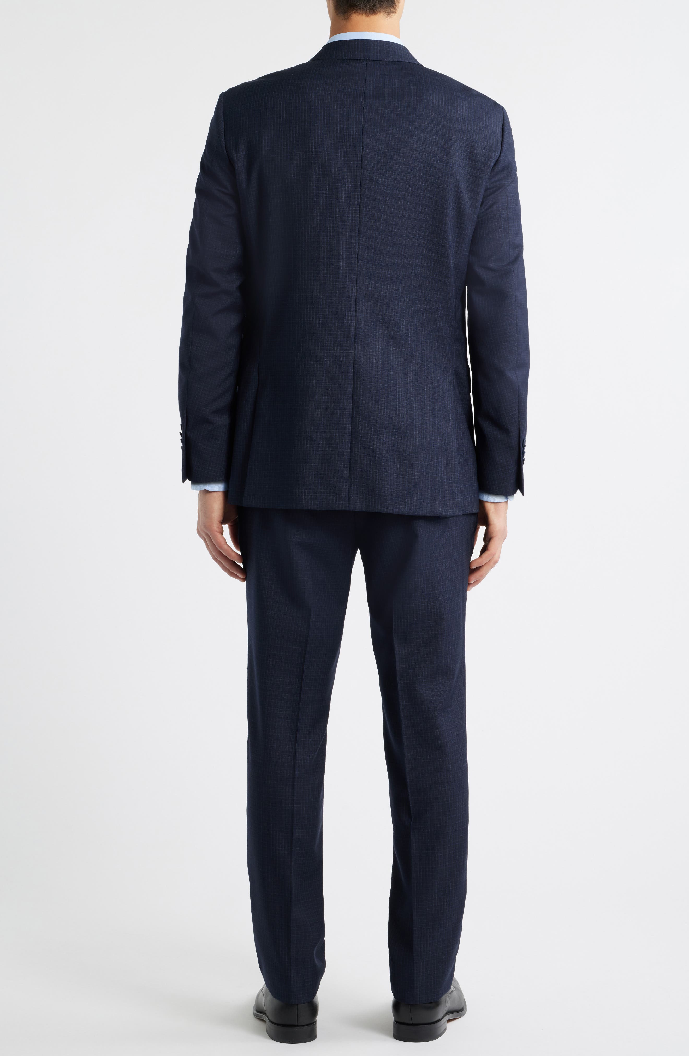 Peter Millar Flynn Classic Fit Plaid Wool Suit | Nordstrom
