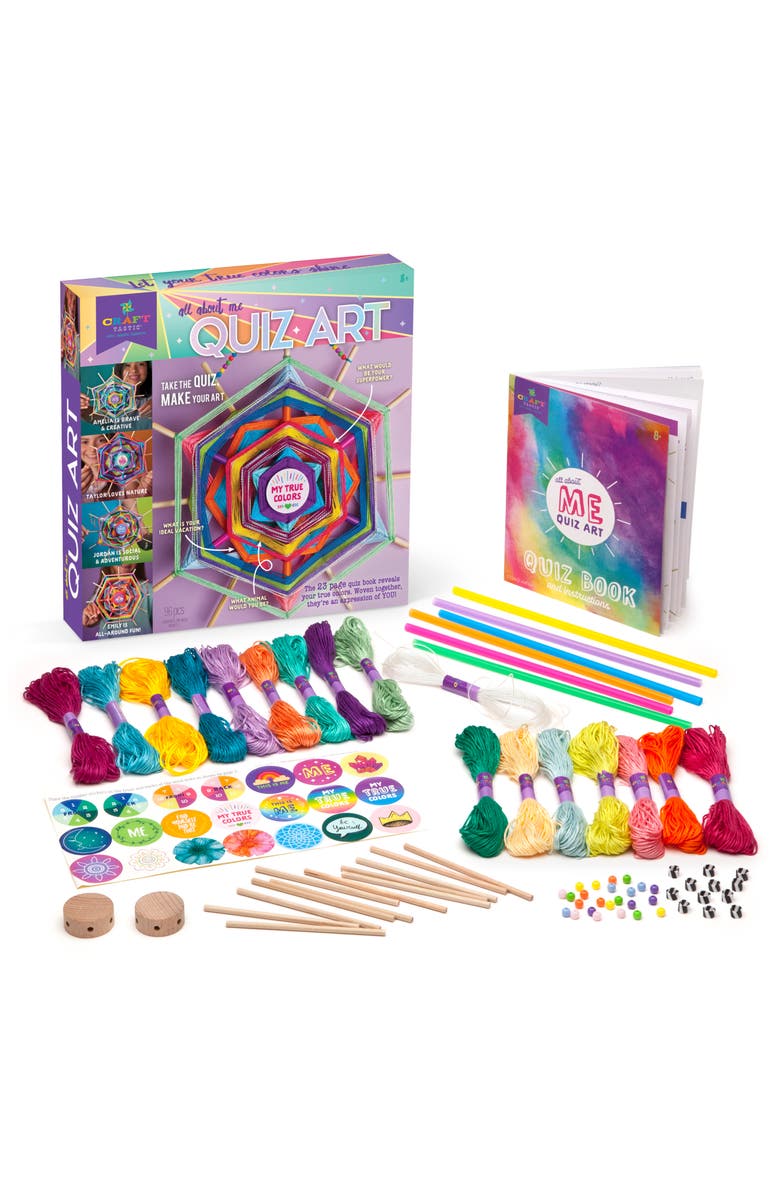 Ann Williams All About Me Quiz Art 96-Piece Woven Art Kit | Nordstrom