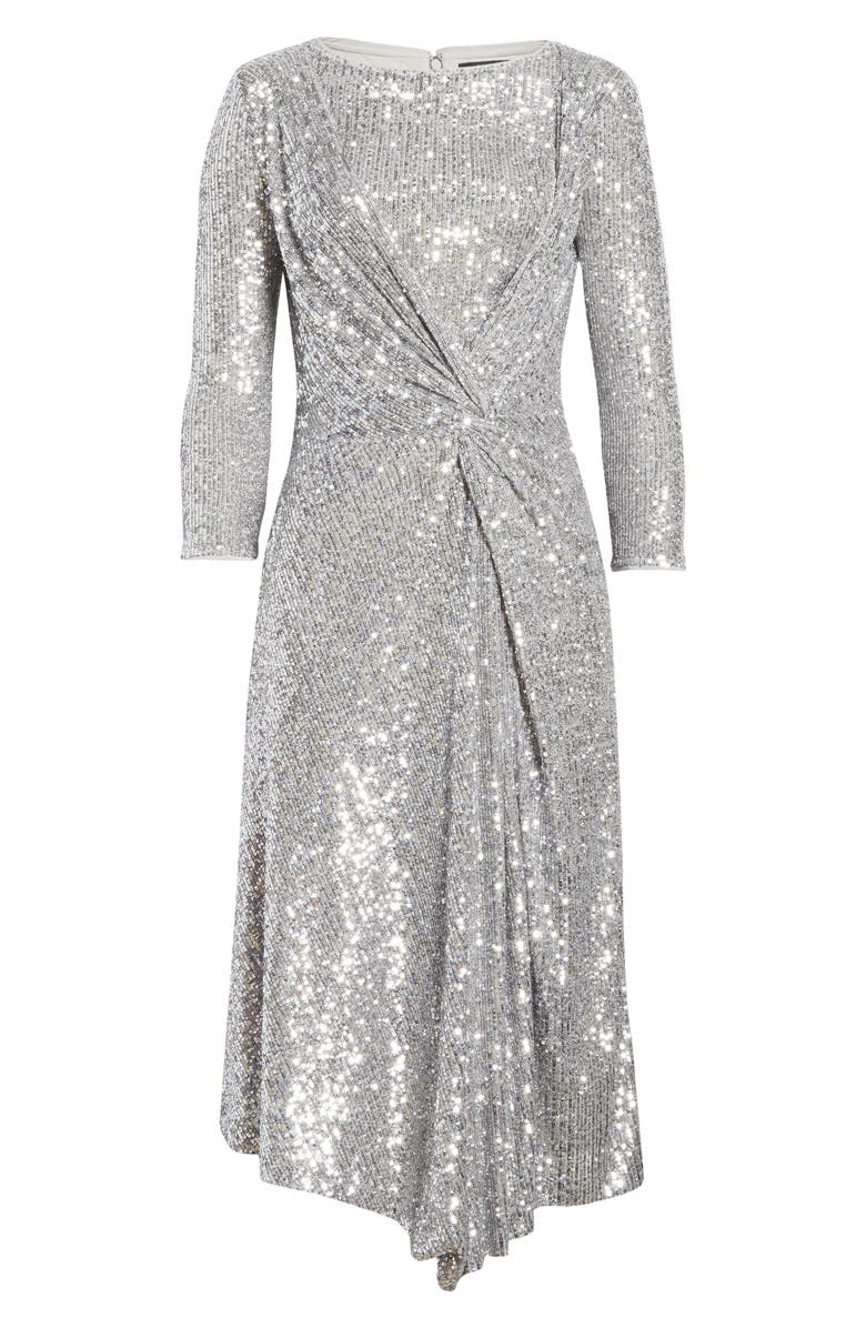 St. John Evening Starlight Sequin Mesh Dress | Nordstromrack