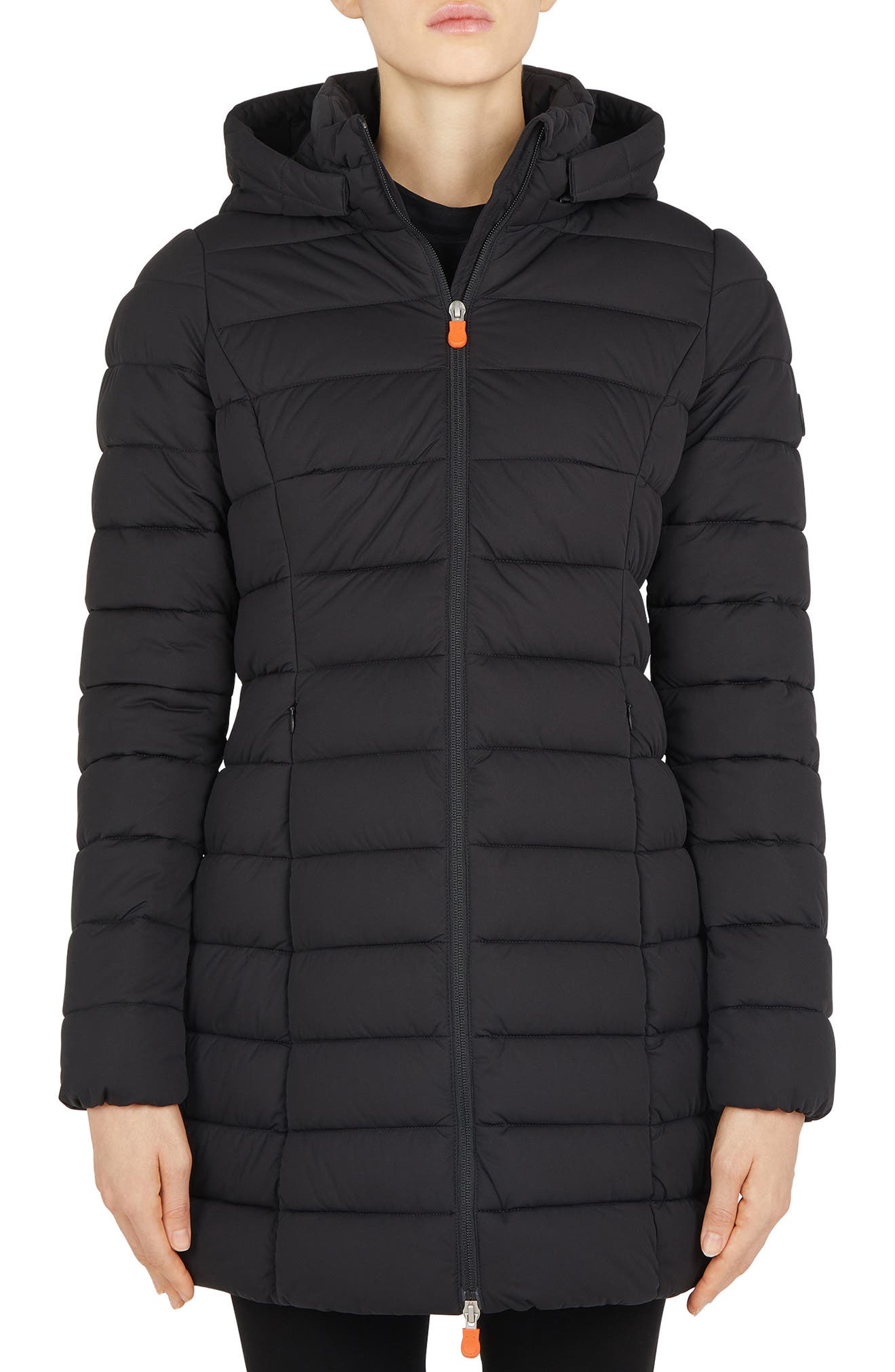 Save The Duck Seal Stretch Water Resistant Quilted Coat | Nordstromrack