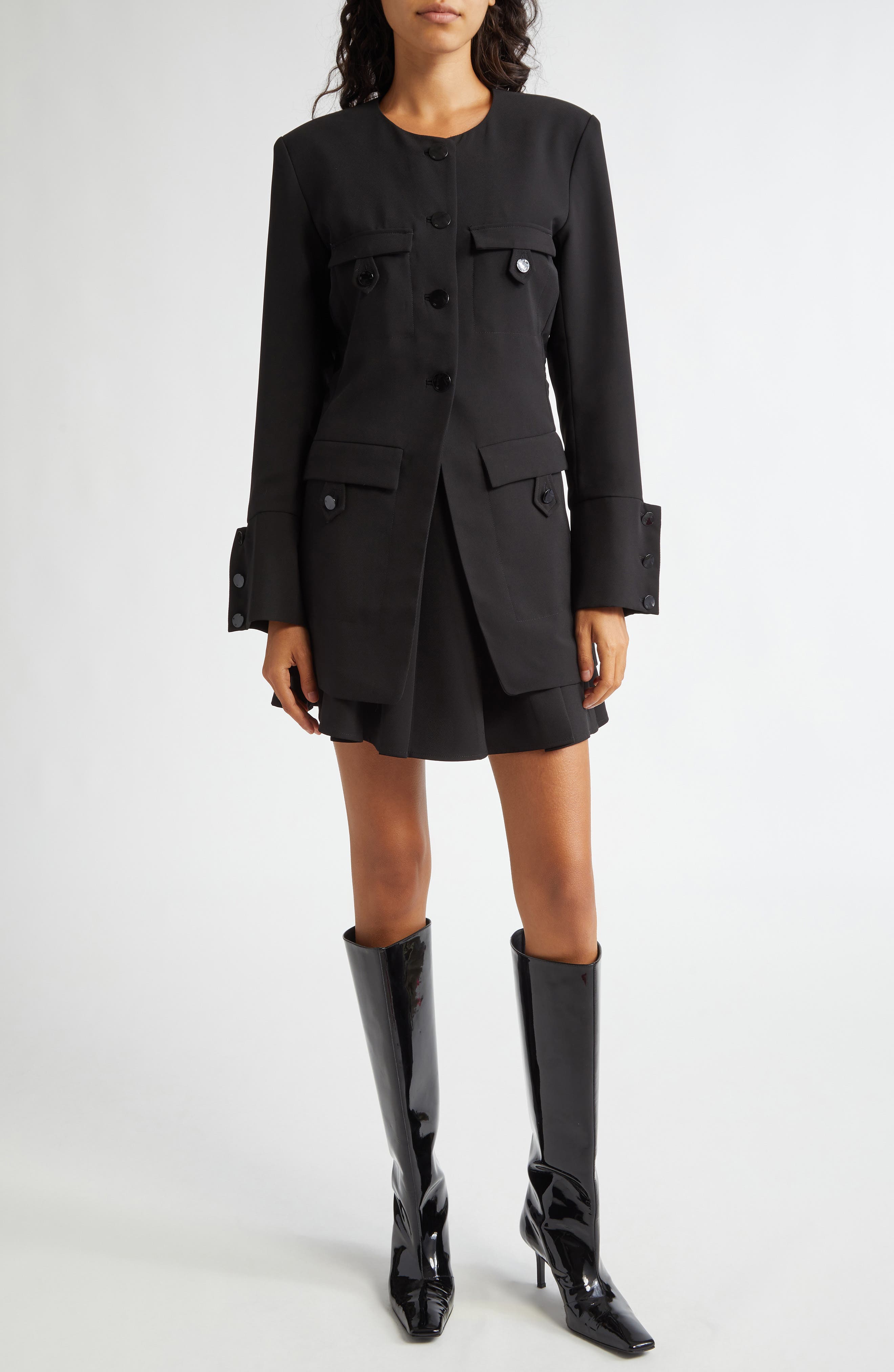 Ganni Twill Jacket | Nordstromrack