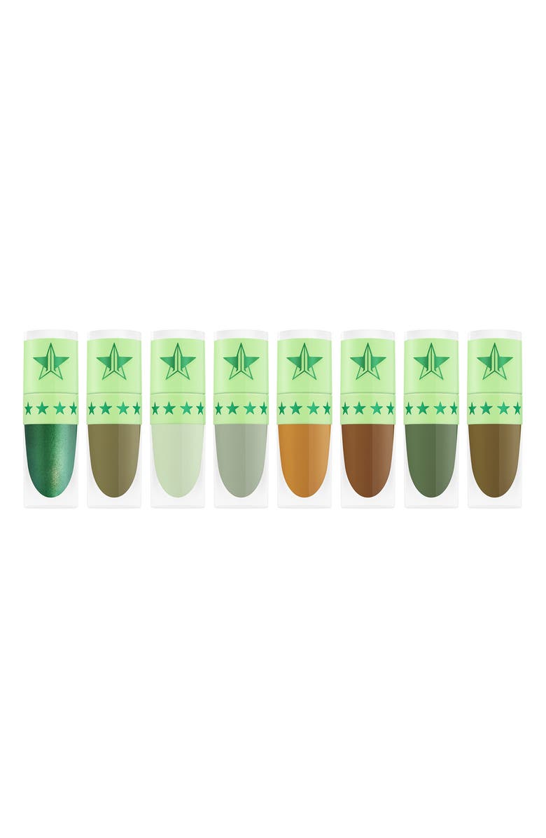 JEFFREE STAR COSMETICS Money Honey Mini Green Velour Liquid Lipstick ...