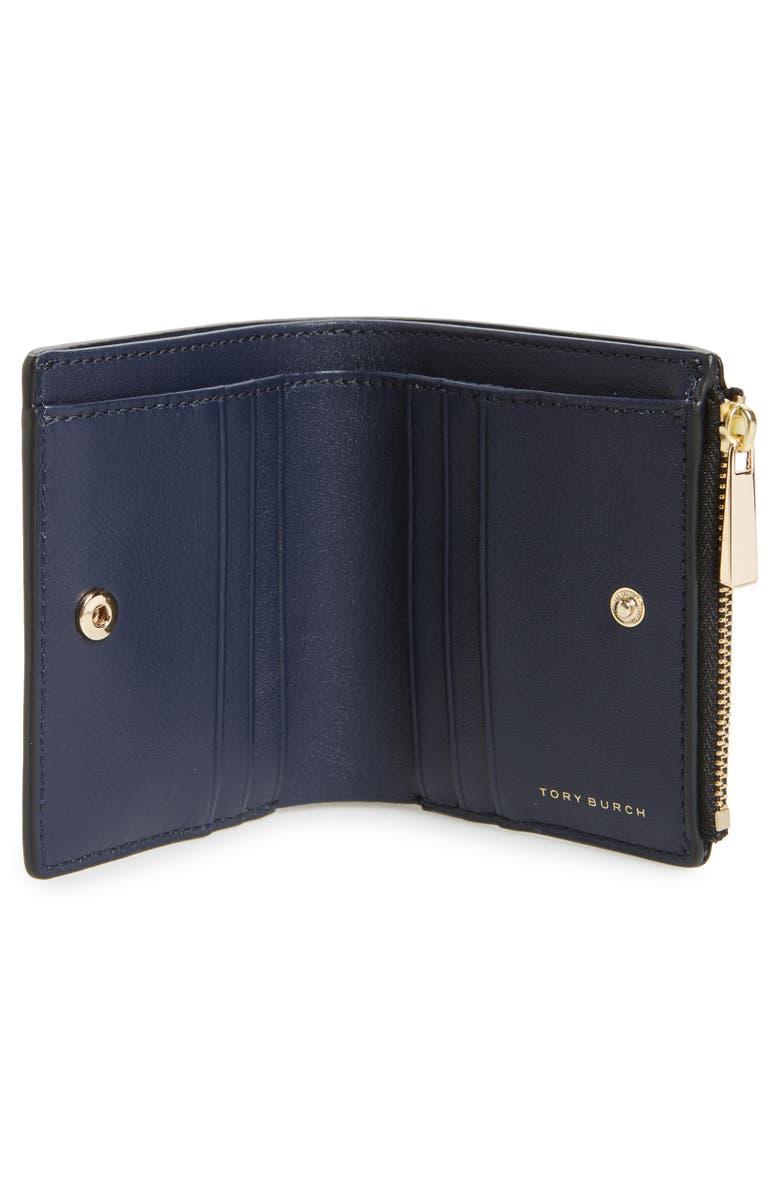 Tory Burch Mini Robinson Wallet Patent Leather Bifold Wallet | Nordstrom