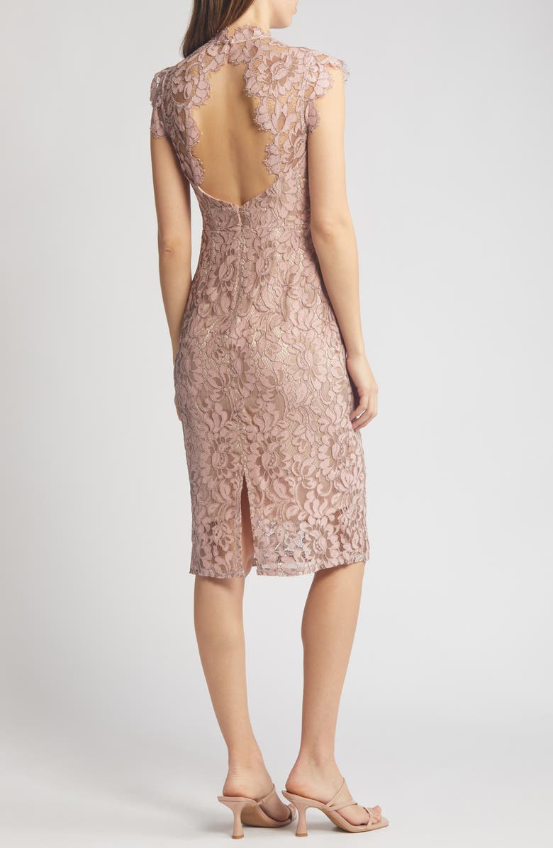 Eliza J Illusion Lace Sheath Dress | Nordstromrack