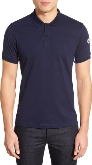 Kent and Curwen Kent & Curwen Trim Fit Side Panel Polo | Nordstrom