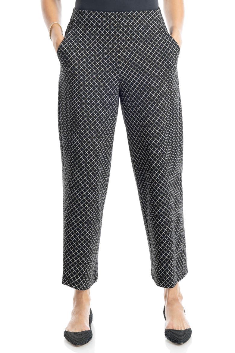 Double Knit Crop Wide Leg Pants (Women) | Nordstromrack
