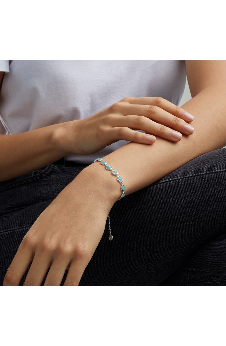 Monica Vinader MV Siren™ Bezel Stone Bracelet | Nordstromrack