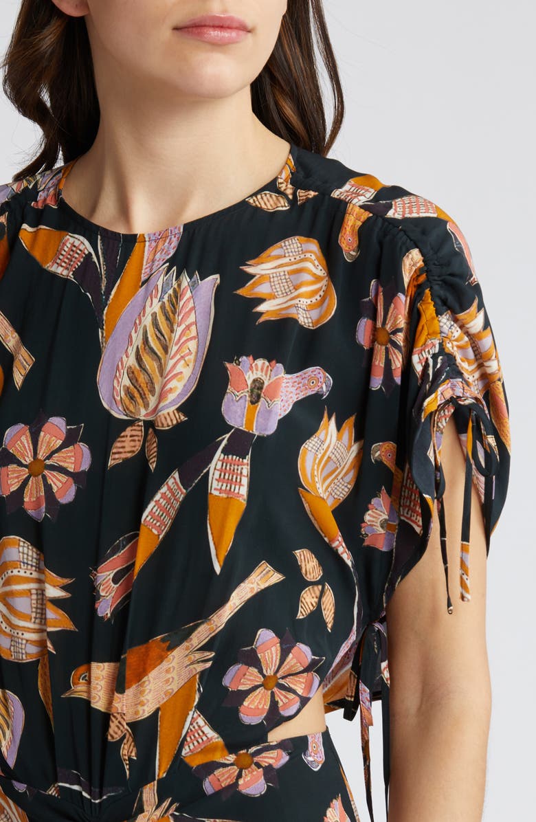 SESSÙN Carlota Print Cutout Dress | Nordstromrack