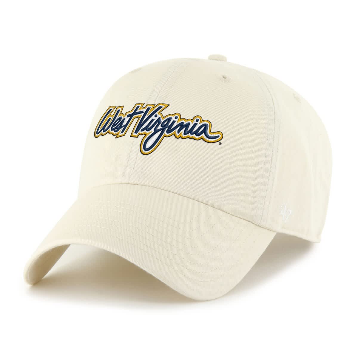 '47 Men's '47 Sand West Virginia Mountaineers Vault Clean Up Adjustable ...