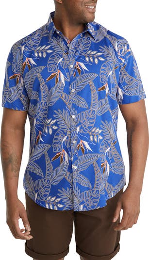 Johnny Bigg Java Tropical Short Sleeve Button-Up Shirt | Nordstromrack