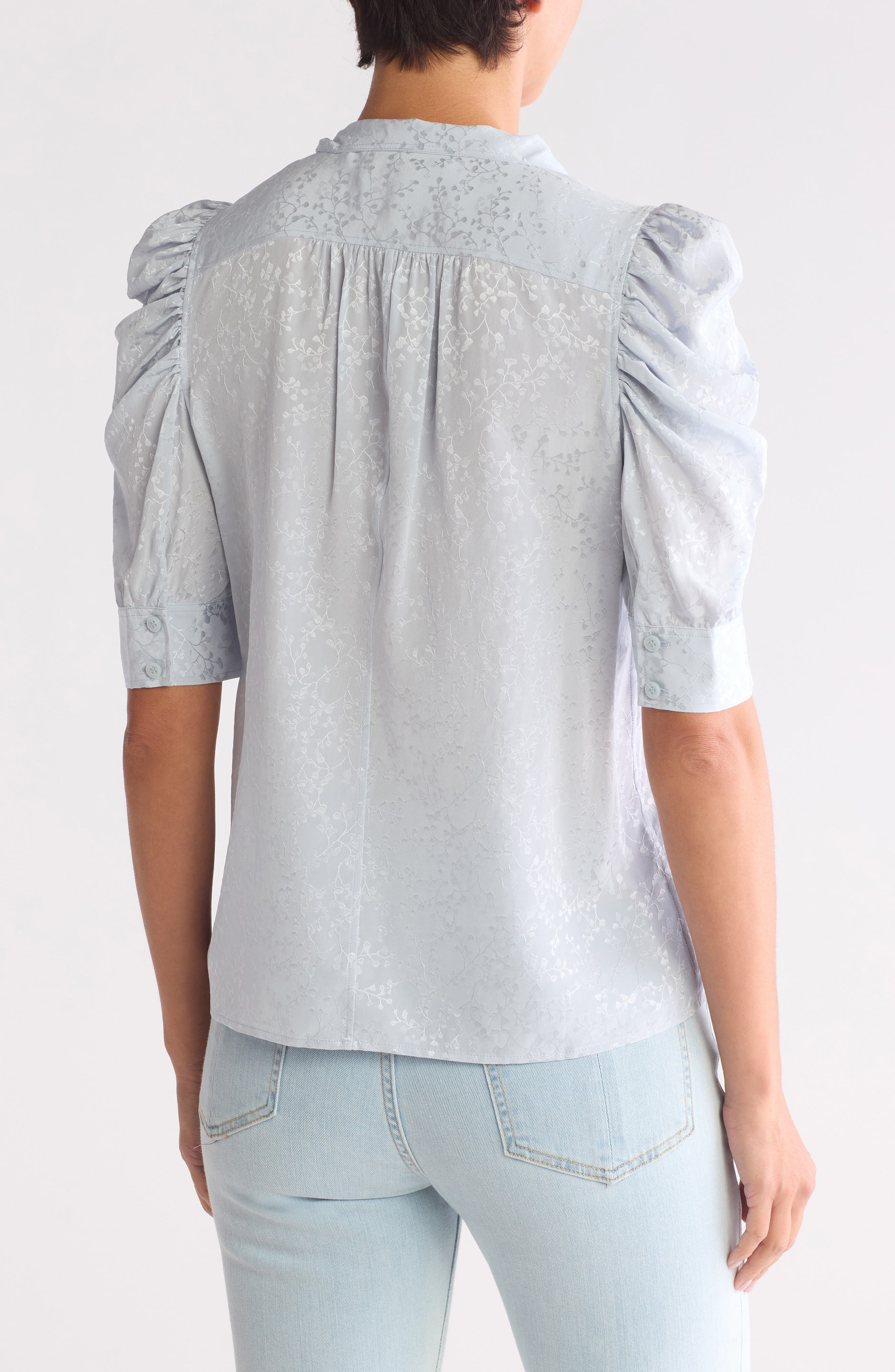 FRAME Gillian Silk Top | Nordstromrack