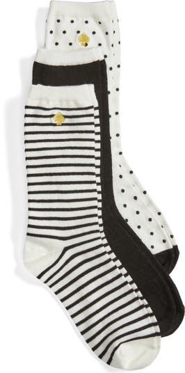 Kate Spade New York assorted 3-pack crew socks | Nordstrom