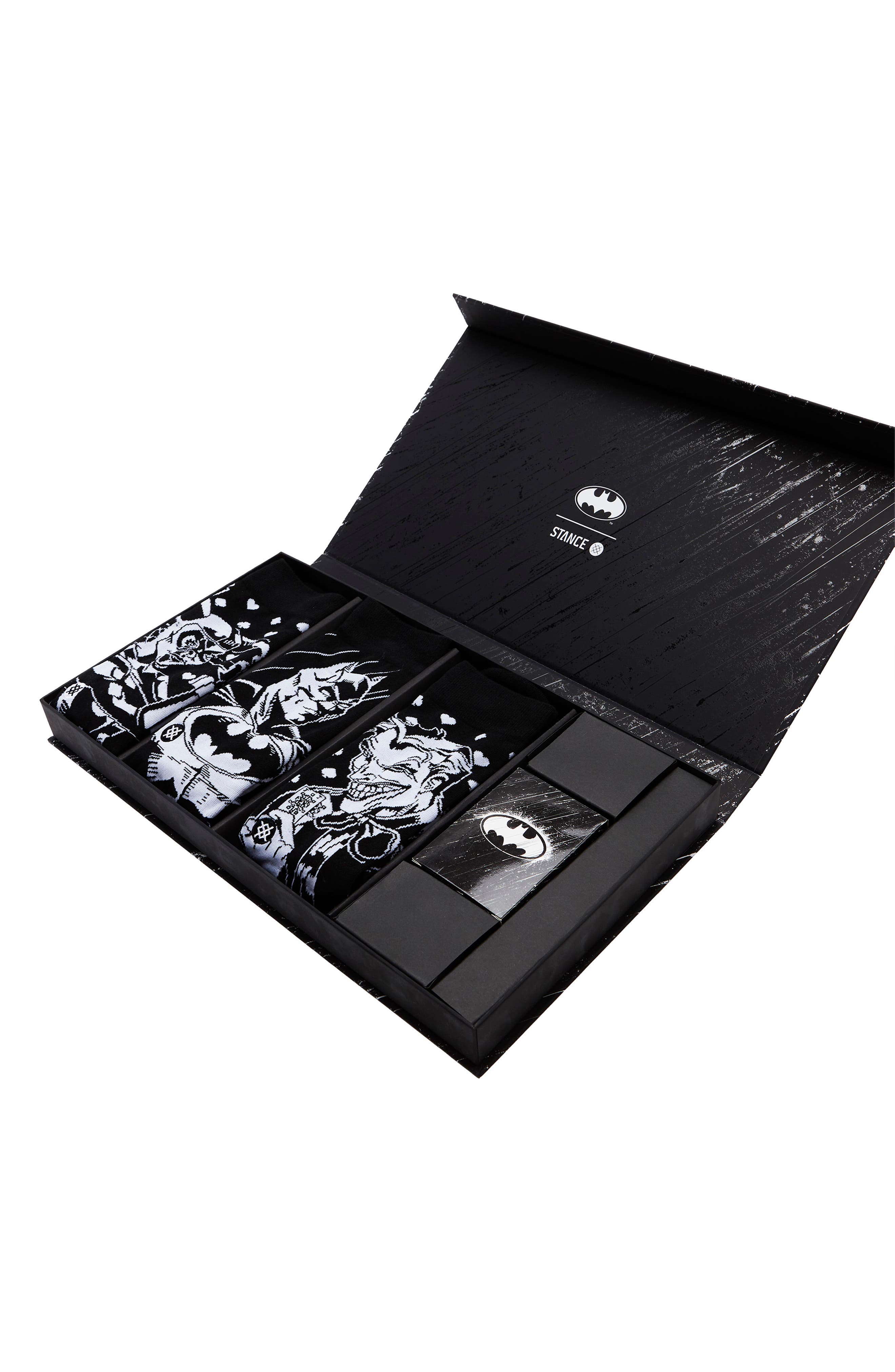 Stance Men's Batman Assorted 3-Pack Socks Box Set | Nordstrom
