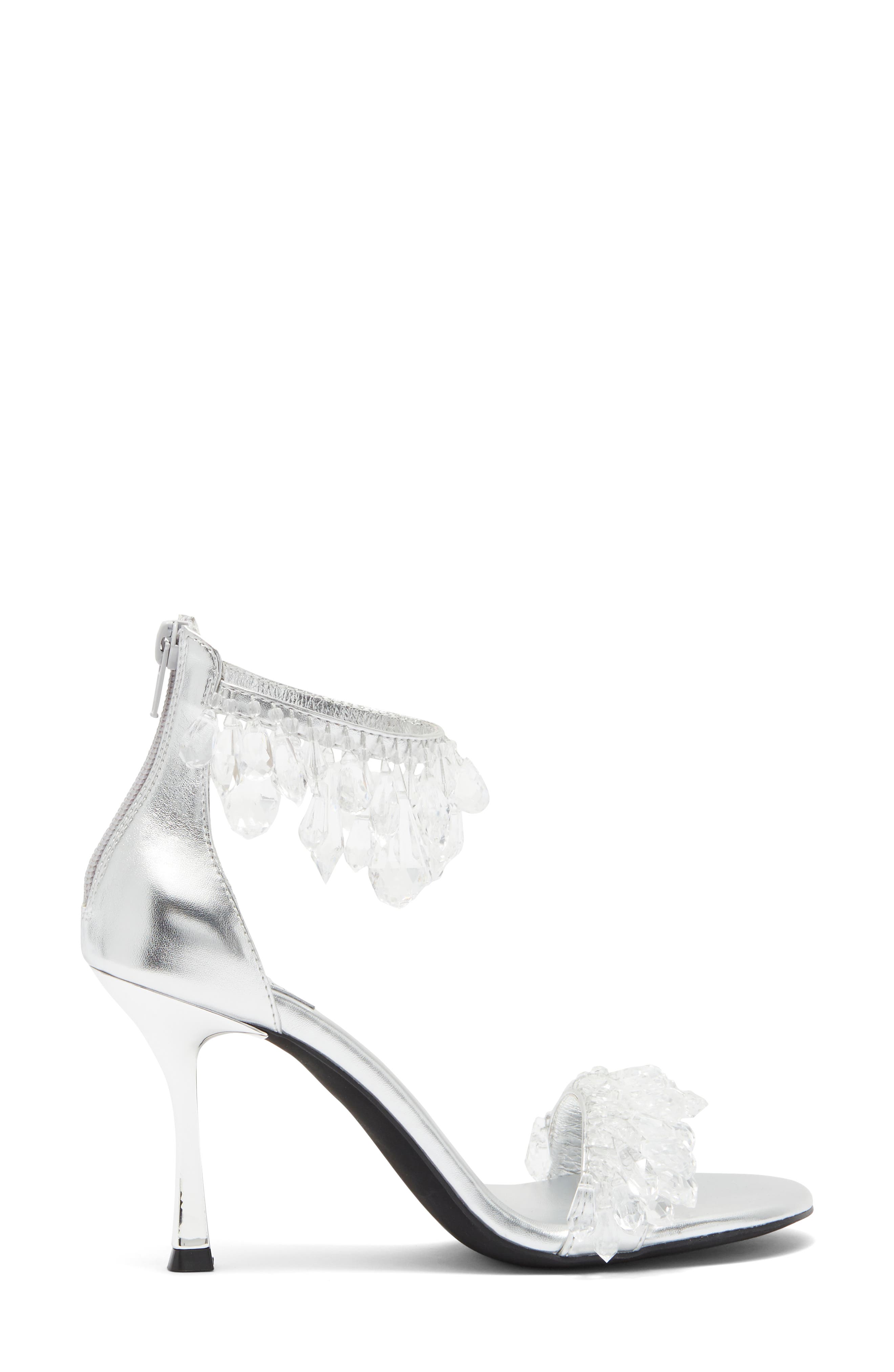 Jeffrey Campbell Chryst Crystal Ankle Strap Sandal (Women) | Nordstromrack