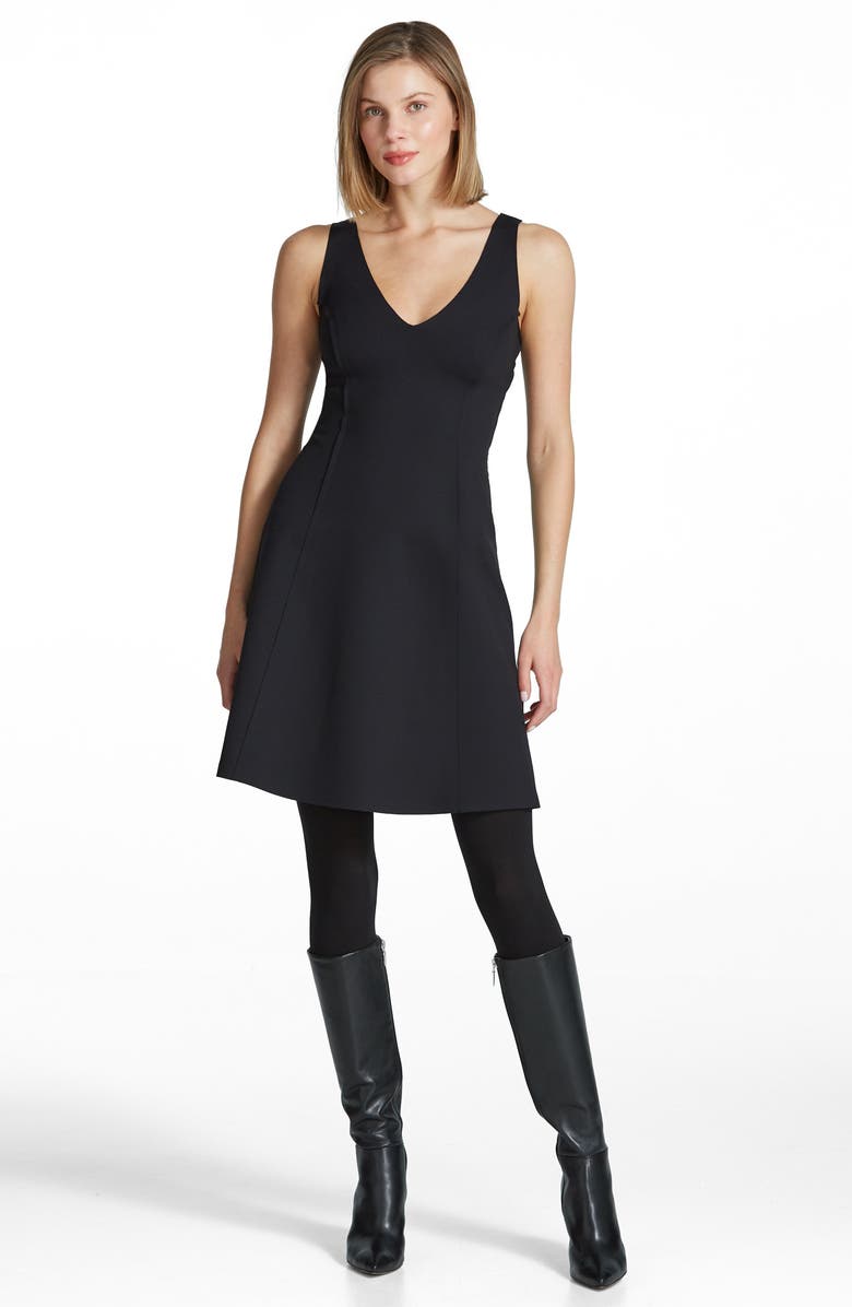 Commando Sleeveless Scuba Knit Skater Dress | Nordstromrack