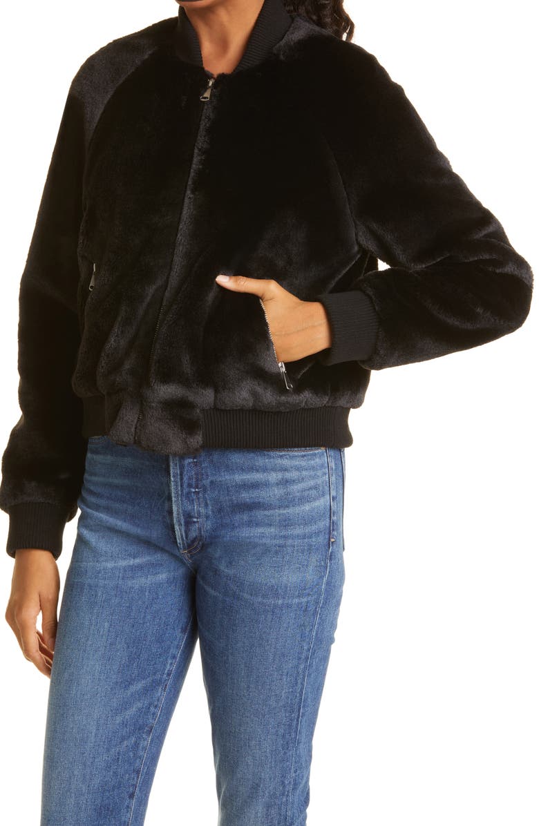 CAMI NYC Fey Faux Fur Bomber Jacket | Nordstromrack