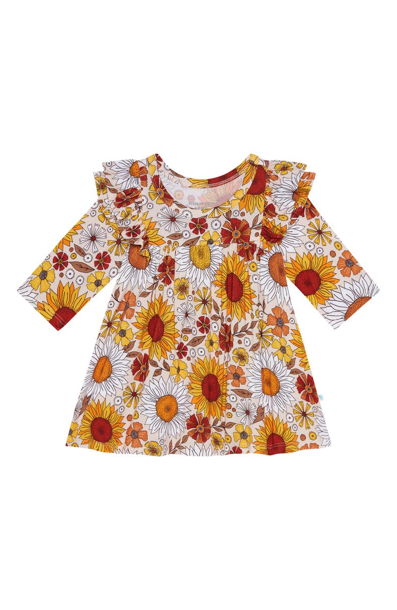 Posh Peanut Kids' Goldie Flutter Dress & Bloomers | Nordstromrack