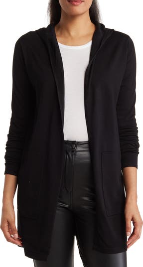 CYRUS Open Front Hooded Cardigan | Nordstromrack
