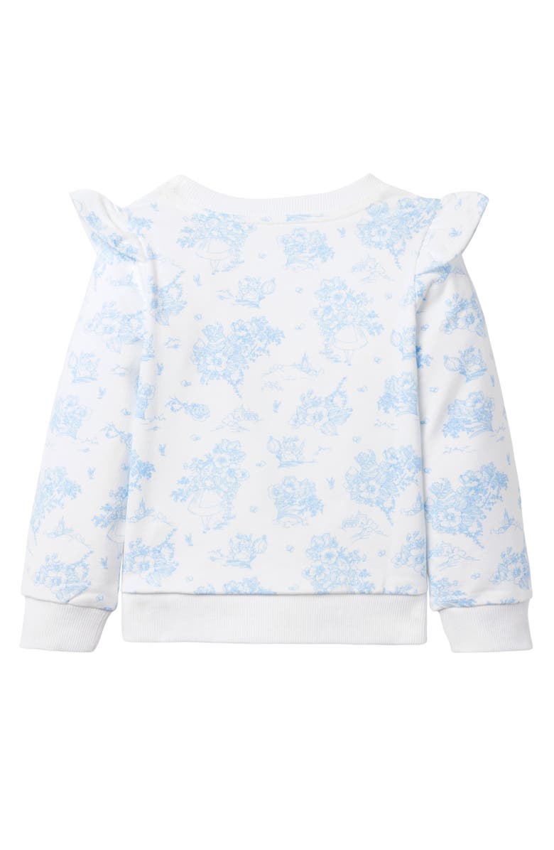 Janie and Jack x Disney Kids' 'Alice in Wonderland' Ruffle French Terry ...