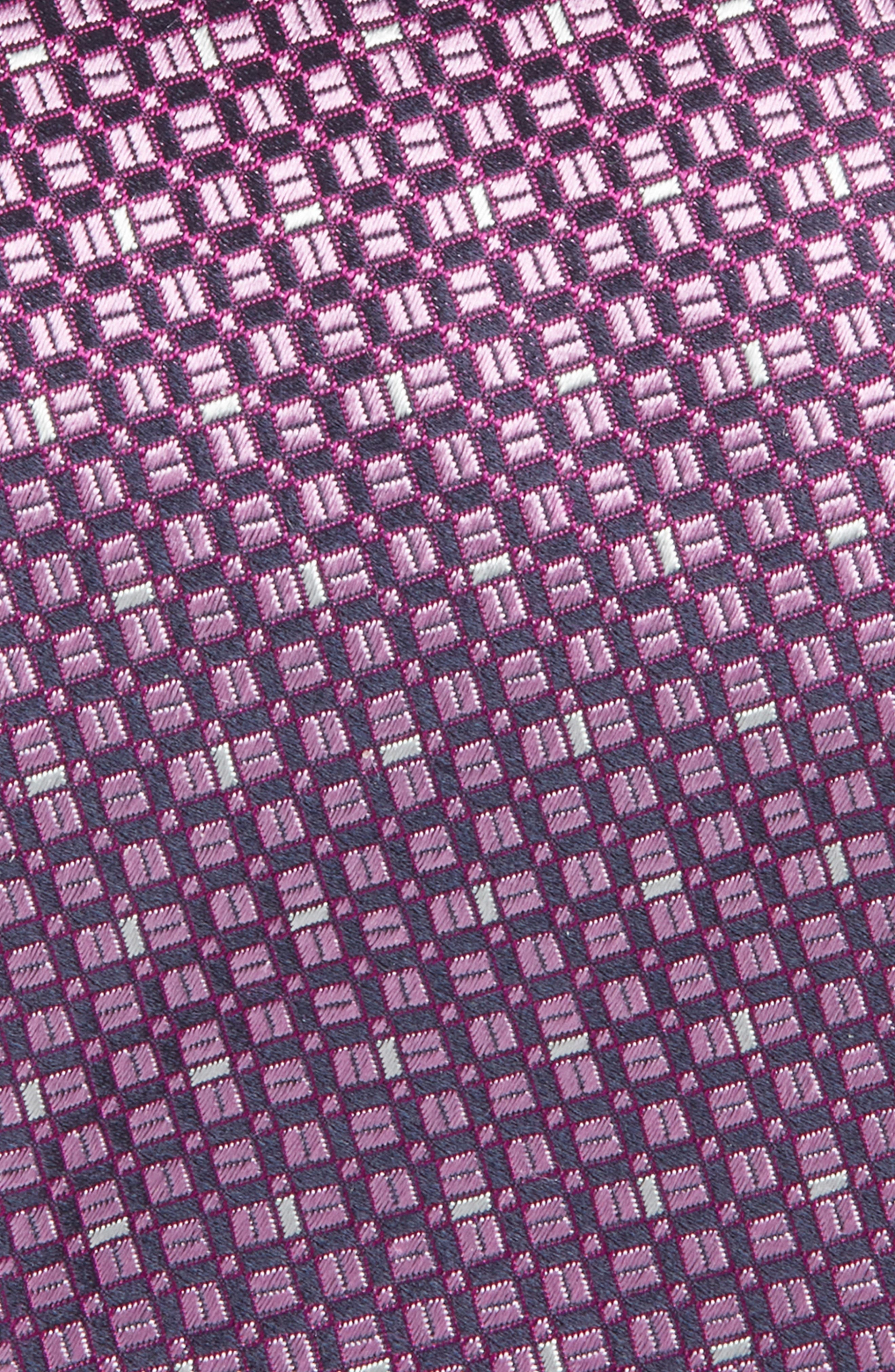 Canali Geometric Pattern Silk Tie | Nordstromrack