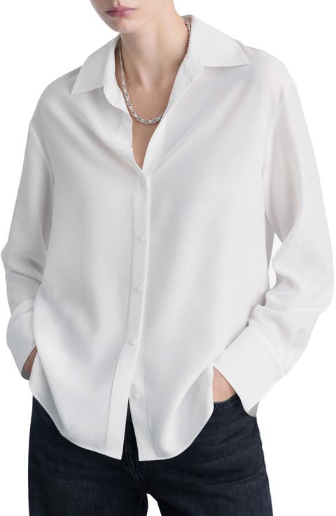 Women's White Button Up Tops | Nordstrom