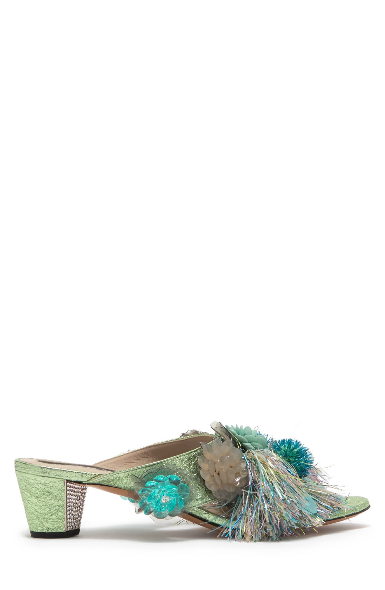 Marc Jacobs Embellished Fringe Slide Sandal | Nordstromrack