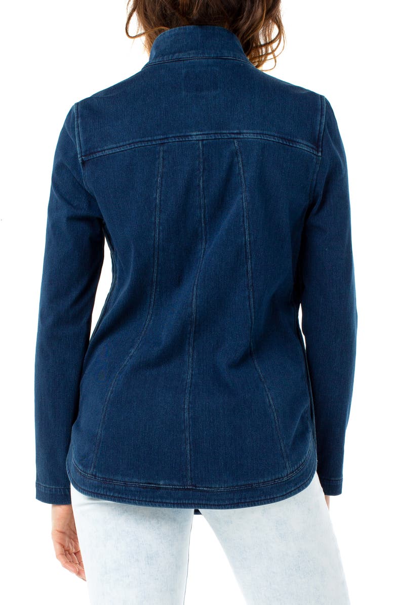 Liverpool Studio Zip Front Denim Jacket | Nordstromrack