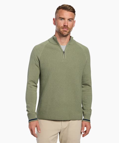 Men's Green Quarter Zip Sweaters | Nordstrom