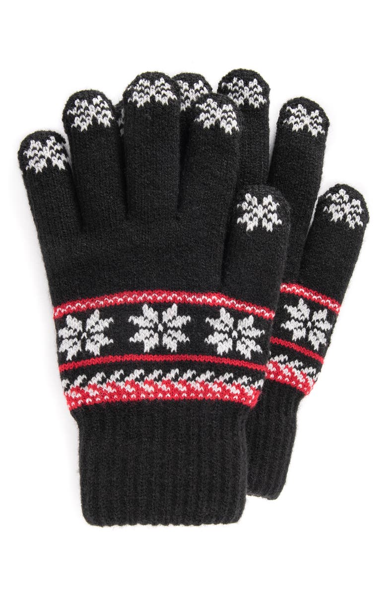 MUK LUKS Knit Touchscreen Gloves | Nordstromrack