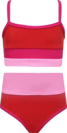 Beach Riot Kids' Little Eva & Emme Two-Piece Swimsuit | Nordstrom