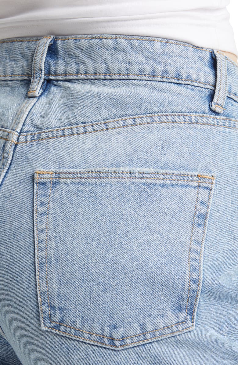 Lovers + Friends Ryan Ripped High Waist Straight Leg Jeans | Nordstromrack