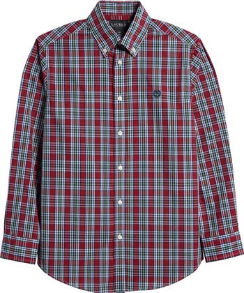 Ralph Lauren Kids' Plaid Dress Shirt | Nordstromrack