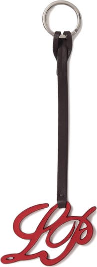 Loro Piana Logo Monogram Leather Bag Charm | Nordstromrack