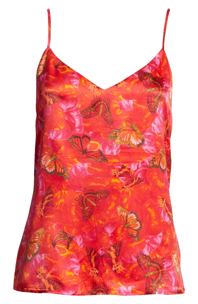 L'AGENCE Jane Butterfly Print Camisole | Nordstromrack