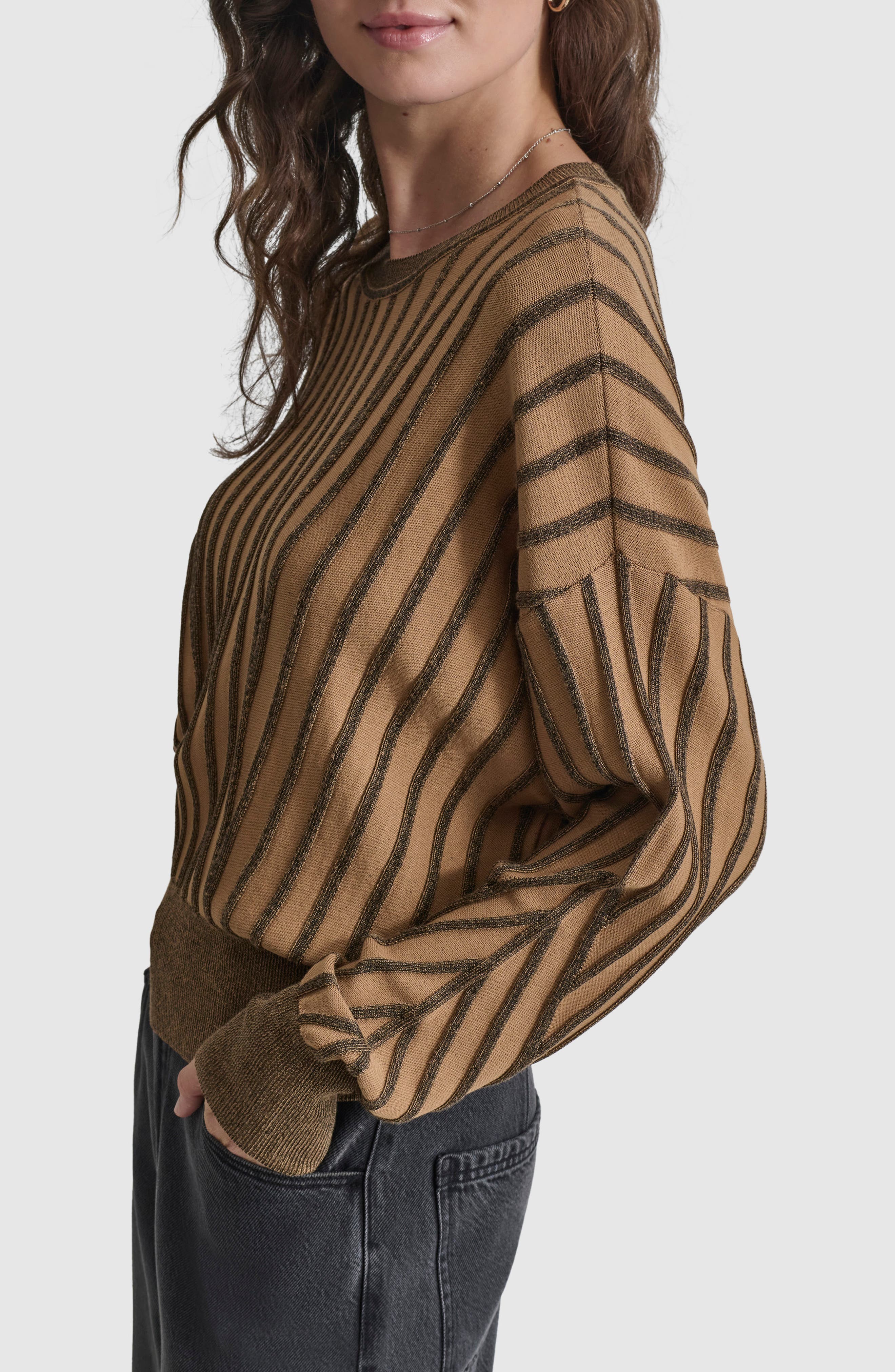DKNY Transfer Stitch Sweater | Nordstromrack