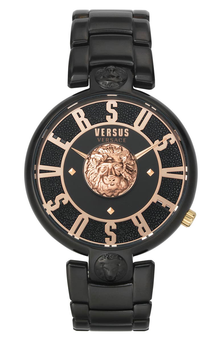 VERSUS Versace Lodovica Black Bracelet Watch, 39mm | Nordstromrack