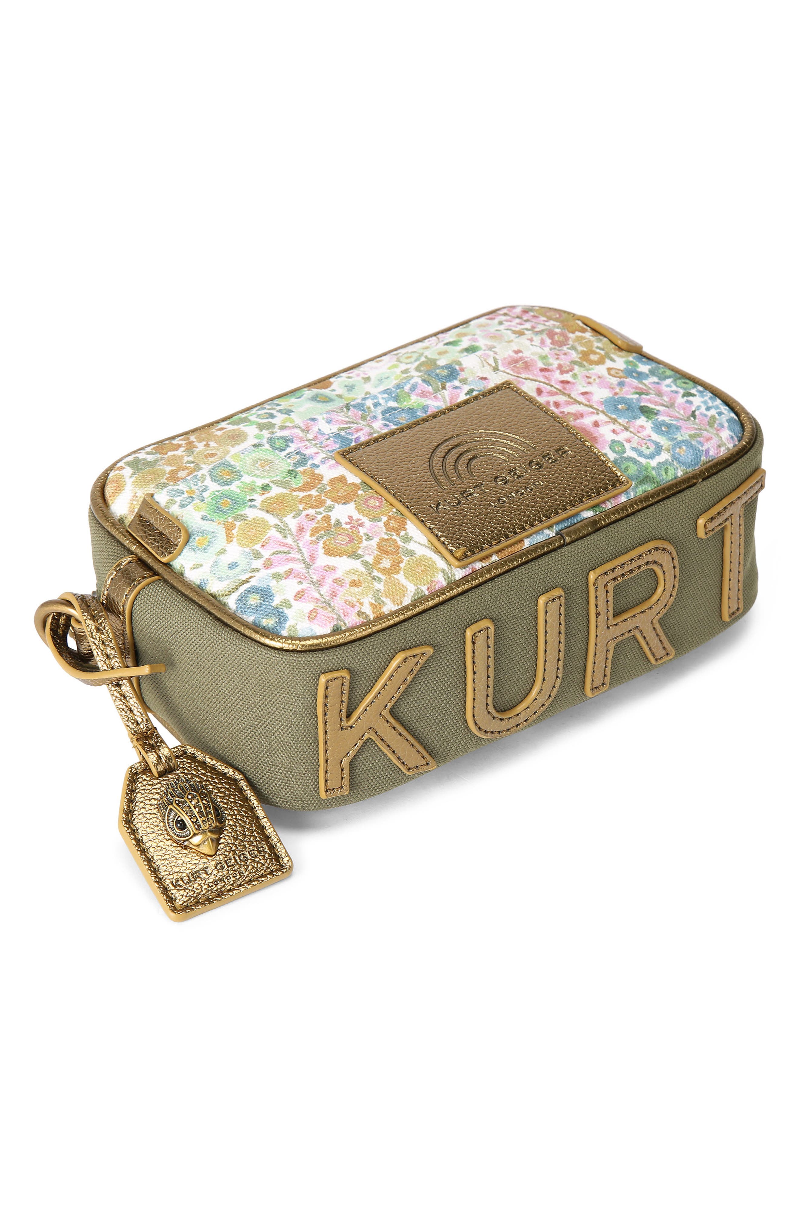 Kurt Geiger London Floral Couture Small Southbank Floral Couture Camera ...