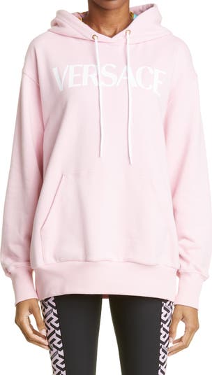 Versace Ventagli Fan Print Hoodie | Nordstrom