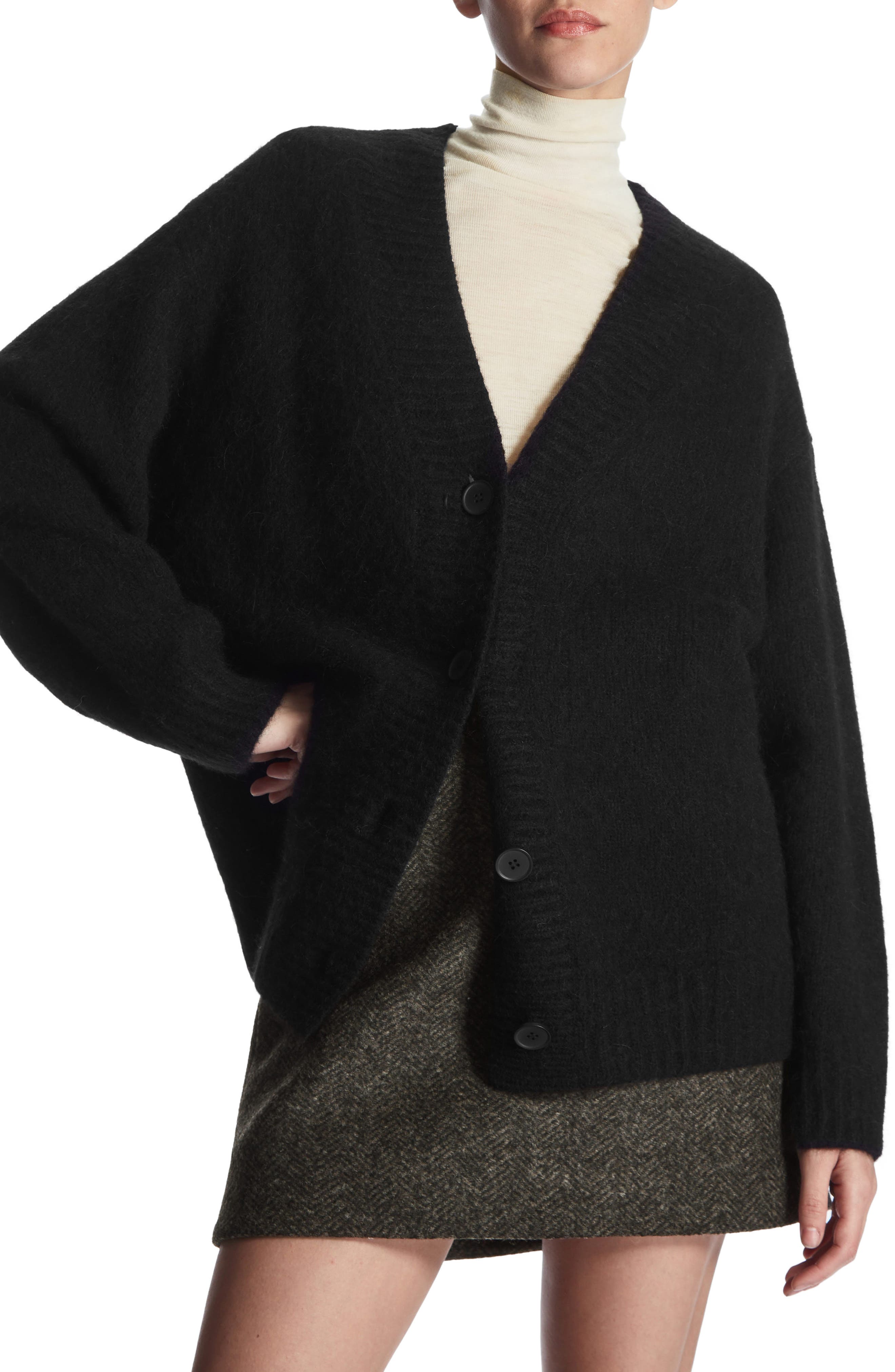COS Oversize V-Neck Cardigan | Nordstromrack