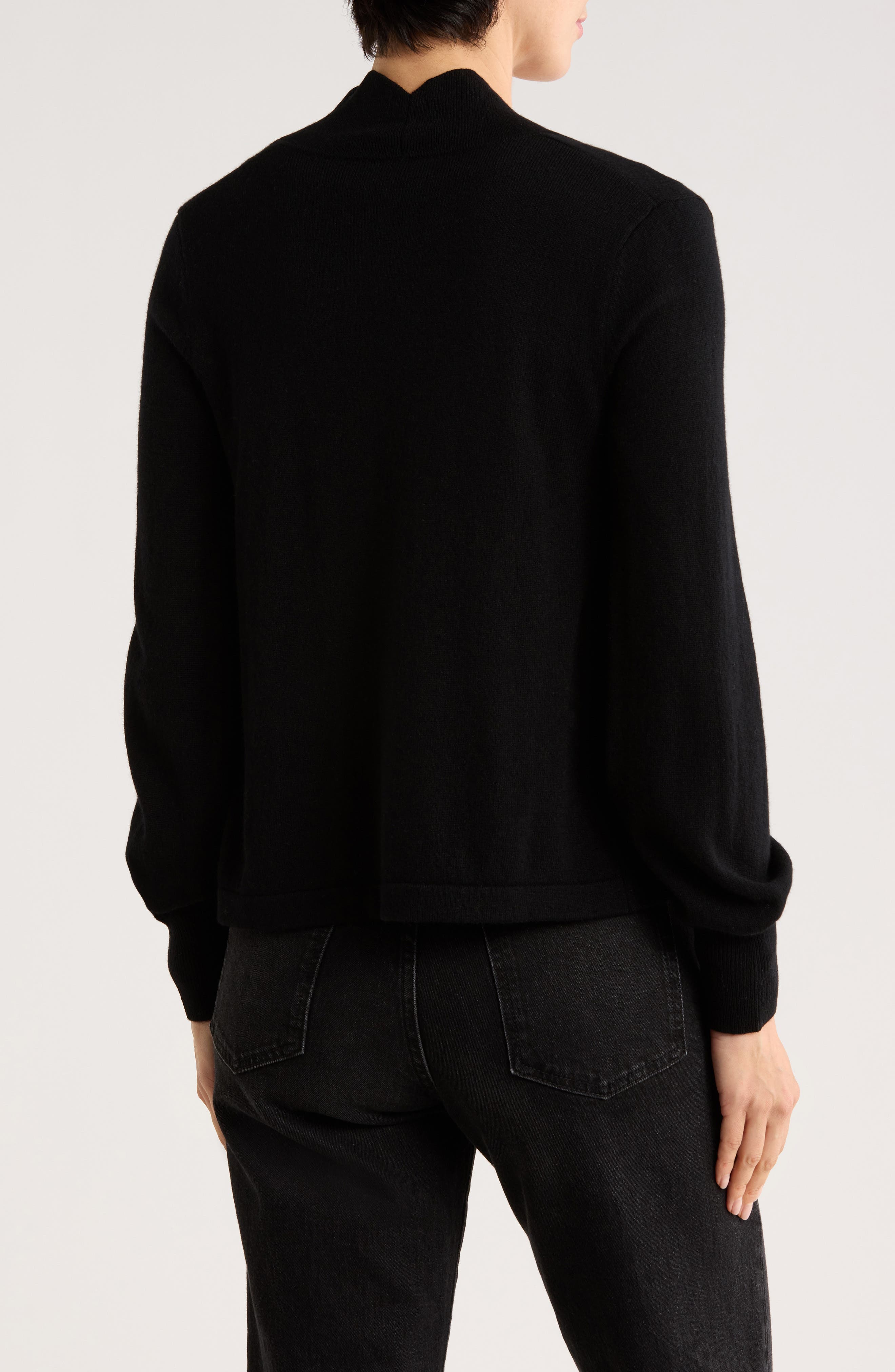 Scallop Edge Open Cardigan (Women) | Nordstromrack