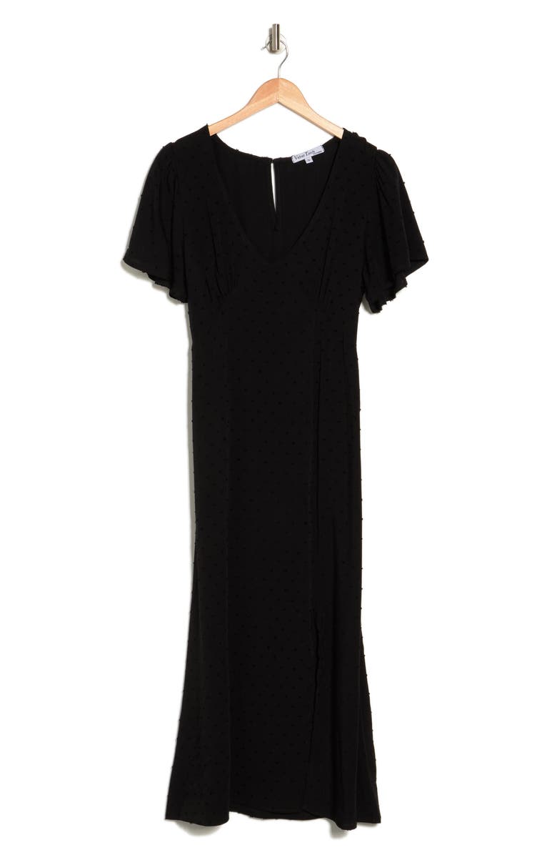 Velvet Torch Flutter Sleeve Empire Waist Dress | Nordstromrack