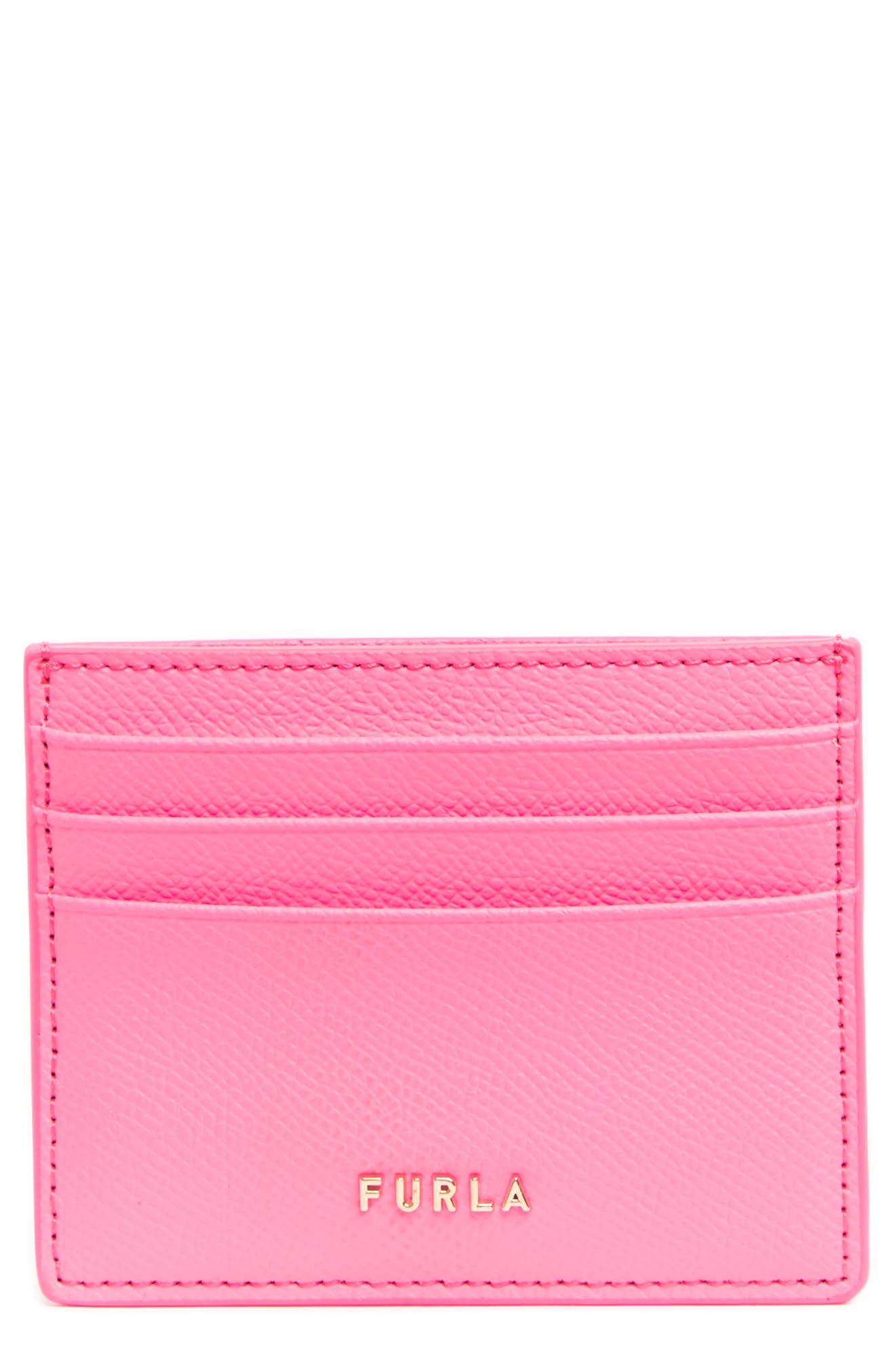 Furla Leather Card Case | Nordstromrack