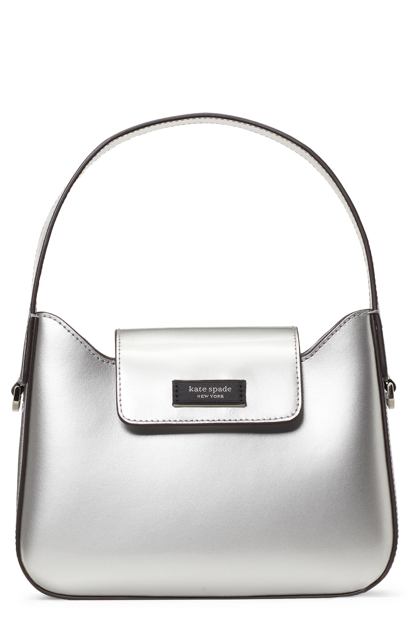 Kate Spade New York sam icon mini metallic leather hobo bag | Nordstromrack