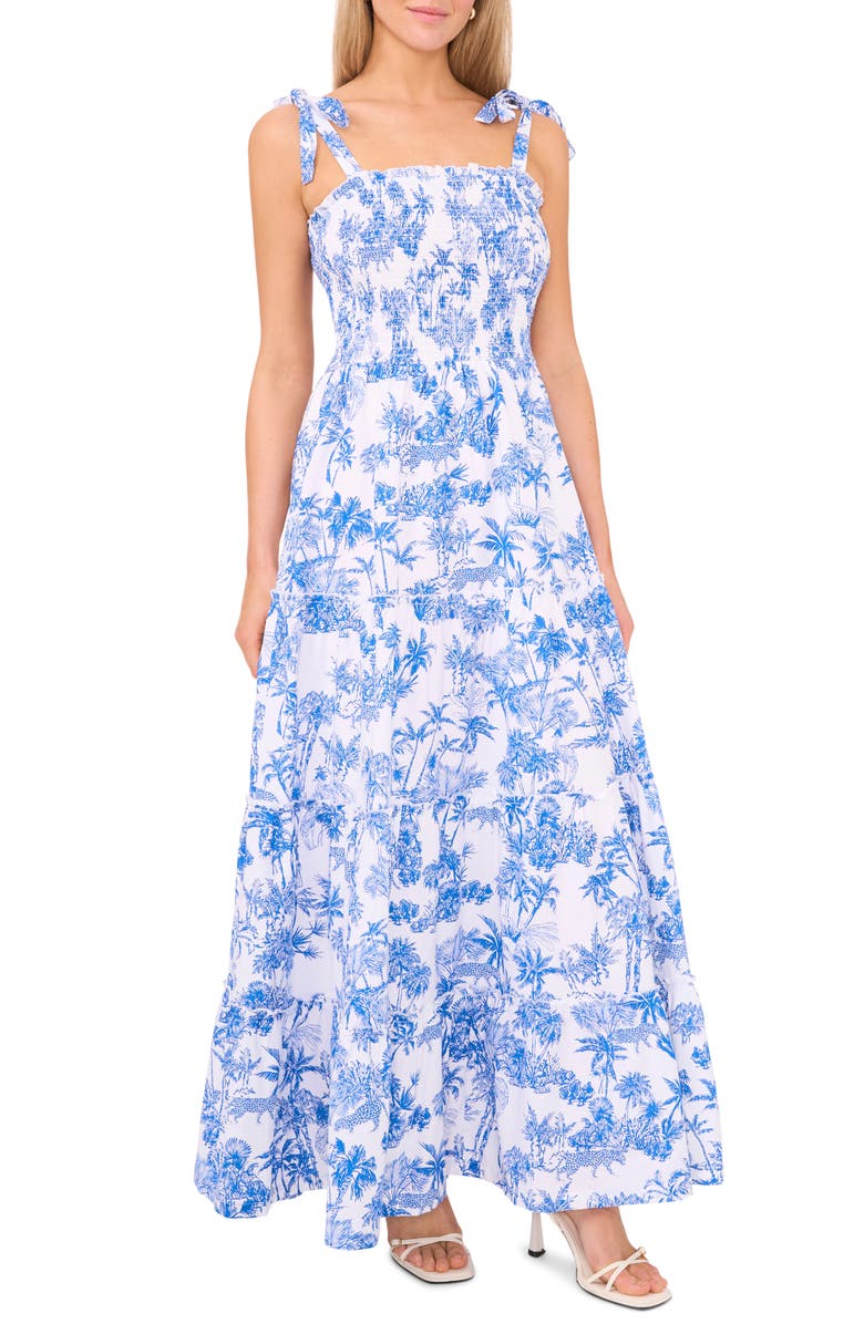 Halogen® The Strap Smocked Maxi Sundress | Nordstromrack